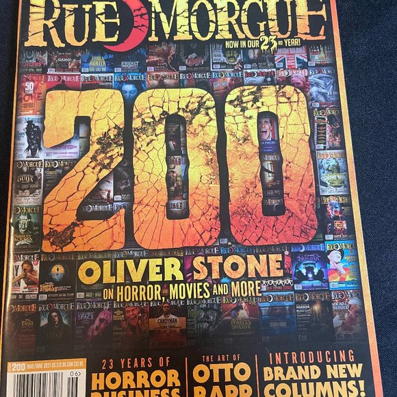 Other | Rue Morgue Horror Magazine 20 Excellent Condition May June 2021 ...